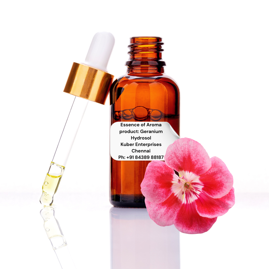 Geranium Hydrosol – Distillate Water – Kuber Enterprises